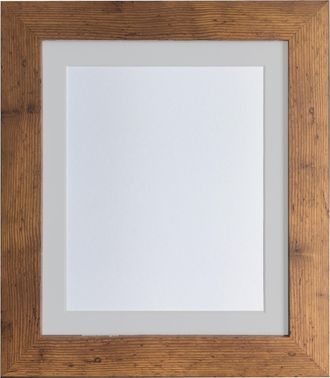 Frames by Post Frames by Post Bilderrahmen London, Holz, Vintage Wood, 40 x 30 cm Image Size 12 x 10 Inches