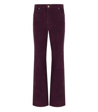 Twin-Set PANTALON CORDUROY VIOLET TWINSET