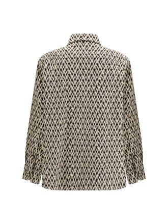Valentino Toute La V Shirt - Beige