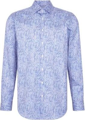Seidensticker Chemise imprim&eacute;e en soie et lin