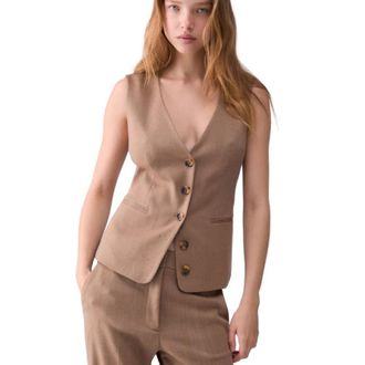 Liu Jo Wf6213T732Al9179 Weste - - Jackets - Damen - Braun - M
