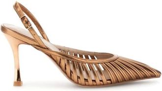 Caf&egrave;noir Femme, Chaussures, Brun, Taille: 37 EU D&eacute;collet&eacute; Slingback