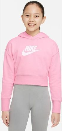 Nike Kinder CLUB FT CROP HOODIE HBR