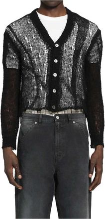Our Legacy Homme, Pulls, Noir, Taille: M Academy Cardigan