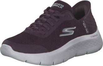 Skechers Femme Go Walk Flex Hands Free Slip-ins-Grand Entry Sneaker Basket, Bourgogne, 39.5 EU