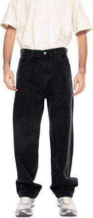 Carhartt Work in Progress Homme, Jeans, Noir, Taille: W30 Snake Landon Pant