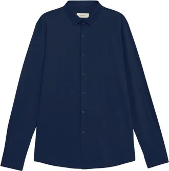 Gianni Lupo Homme, Chemises, Bleu, Taille: M Camicia collo piccolo Gl1002Tb