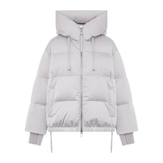 Duno Doudoune courte oversize Heka M - Femme - Vestes - Gris - Taille: 36 FR