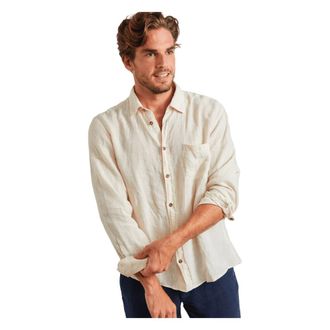 Cala 1789 Chemise ML Lindy - - Shirts - Herren - Beige - S