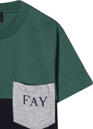 Fay Cotton T-Shirt - Multicolor