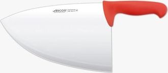 Arcos Fleischermesser Cleaver - Klinge aus Edelstahl 28 cm, Griff aus Polypropylen - Silber, Farberkennungssystem - Robust und Hygienisch - Serie 2900, Farb