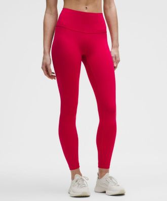 lululemon Legging Wunder Train taille haute pour Femmes - 64 cm - Rose - Taille 10