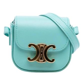 Celine Pre-owned Mini Umh&auml;ngetasche - - Pre-owned - Damen - Blau - ONE SIZE