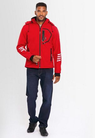 Arctic Seven Softshelljacke ASColori Outdoorjacke mit abnehmbarer Kapuze