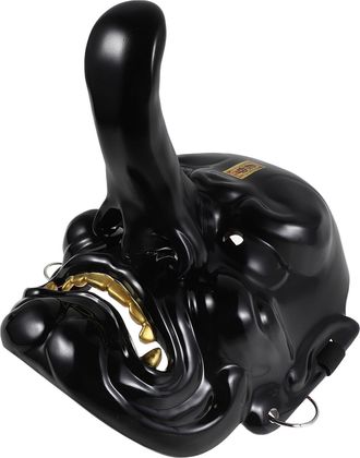 Amosfun Japanische Tengu Vollgesichtsmaske aus Leichtem Material Traditionelle Cosplay und Karnevalmaske f&uuml;r Erwachsene Dekorative Wanddeko f&uuml;r Asiatische Fes