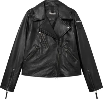 Blauer Jacke Jenkins