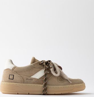D.A.T.E. court 2.0 suede camel