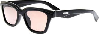 Jacquemus Carre Sonnenbrille - - Accessories - unisex - Schwarzk - 53 MM