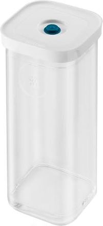 Zwilling FRESH & SAVE CUBE La Mer Box, Größe 3S, Modulare & Stapelbare Vorratsdose, Luftdichte & Vakuumierbare Aufbewahrung, Spülmaschinengeeignet, Transparent