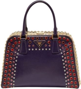 Prada Sac &agrave; main en tissu Pre-owned - Femme - Pre-owned - Multicolore - Taille: ONE Size