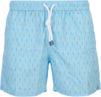 Fedeli Homme, Maillots de bain, Bleu, Taille: M Madeira Airstop Swim Trunks