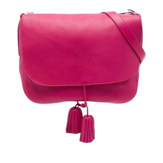 Loewe Sac bandouli&egrave;re en cuir Nappa Pre-owned - Femme - Pre-owned - Rose - Taille: ONE Size