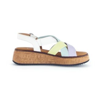 Gabor Femme, Chaussures, Multicolore, Taille: 40 1/2 EU Sandales Plates