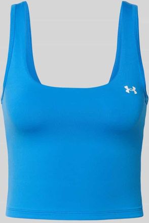 Under Armour Cropped Tanktop mit Label-Detail