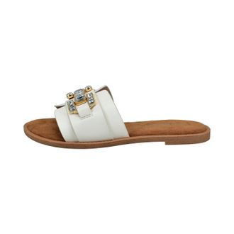Bugatti Woman Goa Mules, White 42