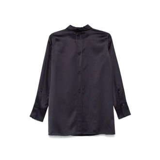 Gentryportofino Femme, Blouses et Chemises, Noir, Taille: 34 FR Chemises