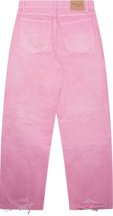 Balenciaga Loose-Fit Polyester Trousers - Pink