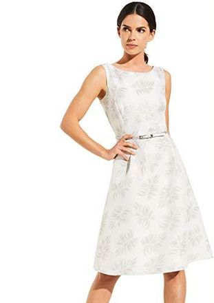 Comma 8t.004.82.5392 Robe pour Occasion spéciale, Fleur de Jacquard 90U4, 44 Femme