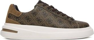 Guess Guess Elba SneakerHomme, Brown Fmpelafal12, 42 EU