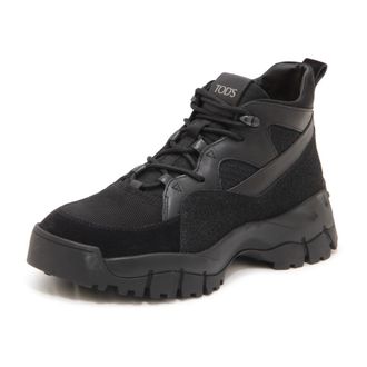 Tod's Mid Boot Mountain 81B - - Shoes - Herren - Schwarzk - 40 EU