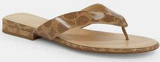 Coach Bridgette Sandale aus Signature-Canvas