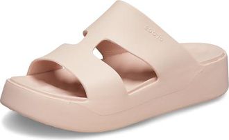 Crocs Femme Getaway Platform H-Strap Sandales, Quartz, 36/37 EU