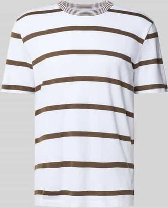 Officine Générale Regular Fit T-Shirt aus Baumwoll-Mix