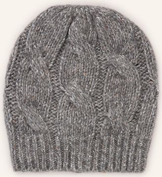 PESERICO Peserico M&uuml;tze Mit Alpaka Und Pailletten grau