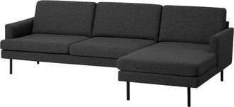 IKEA GRILLSTORP 4er-Sofa mit R&eacute;camiere rechts