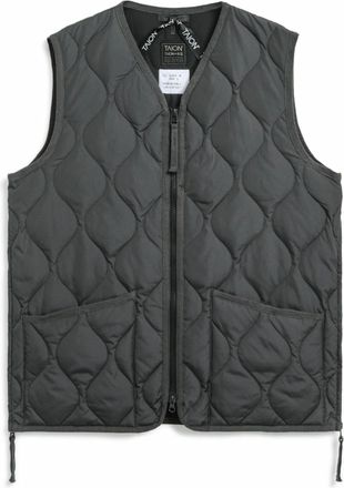 TAION Veste Militaire Sans Manche Unisexe Col V Taion