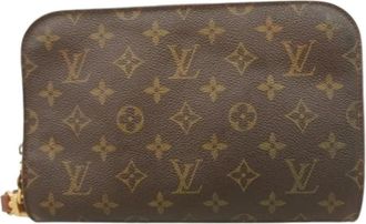 Louis Vuitton unisex, Pre-owned, Brun, Taille: ONE Size Pochette Vintage Pre-owned