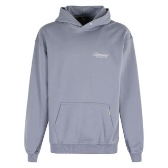 Represent Club Script Hoodie Dusty Blue Langarm - - Sweatshirts & Hoodies - Herren - Blau - XL