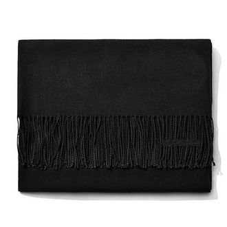 GFM &Eacute;charpe style pashmina en cachemire pour femme pour lautomne et lhiver, S1-Noir - (FS-U-1601-S1-KL)