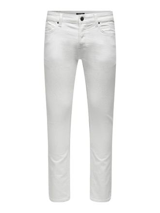 Only & Sons Herren Hose 22024452 White 30-30