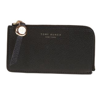 Tory Burch Romy Zip Card Case - - Accessories - Damen - Schwarzk - ONE SIZE