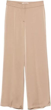 Pennyblack Femme, Pantalons, Beige, Taille: 38 FR Wide Pantalons