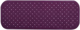 MSV Premium Duschmatte Badematte Badewannenmatte Badewanneneinlage antibakteriell rutschfest mit Saugnäpfen-Violett/Lila-duftet nach Rosen-ca. 36 x 97 cm-
