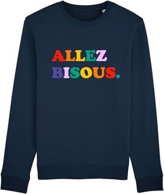 Enkr Sweat Femme - Allez Bisous - Produit imprimé en France - Taille: XXL