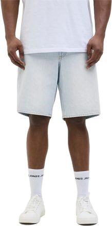 Jack & Jones Male Jeans-Shorts Plus Size Loose Fit Jeans-Shorts