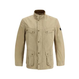 Barbour Homme, Vestes, Beige, Taille: M Veste d&eacute;t&eacute; avec fermeture &eacute;clair avant